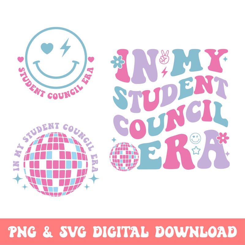 Student Council Svg - Etsy