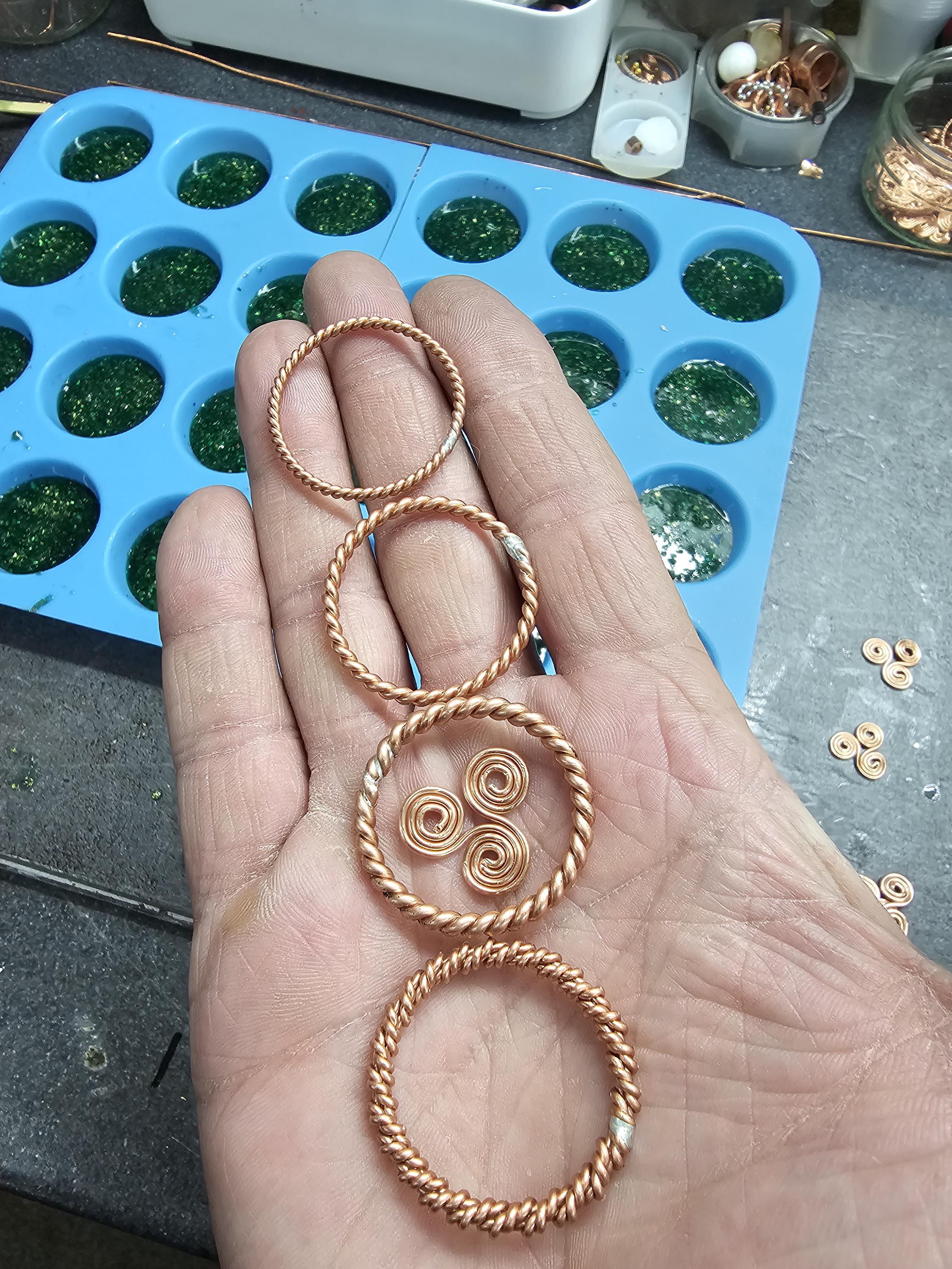 1/8 Empowerment Cubit Tensor Rings - Etsy