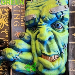 Frankenstein's Monster Book Nook - 3D Printed With Eco-resin and Hand ...