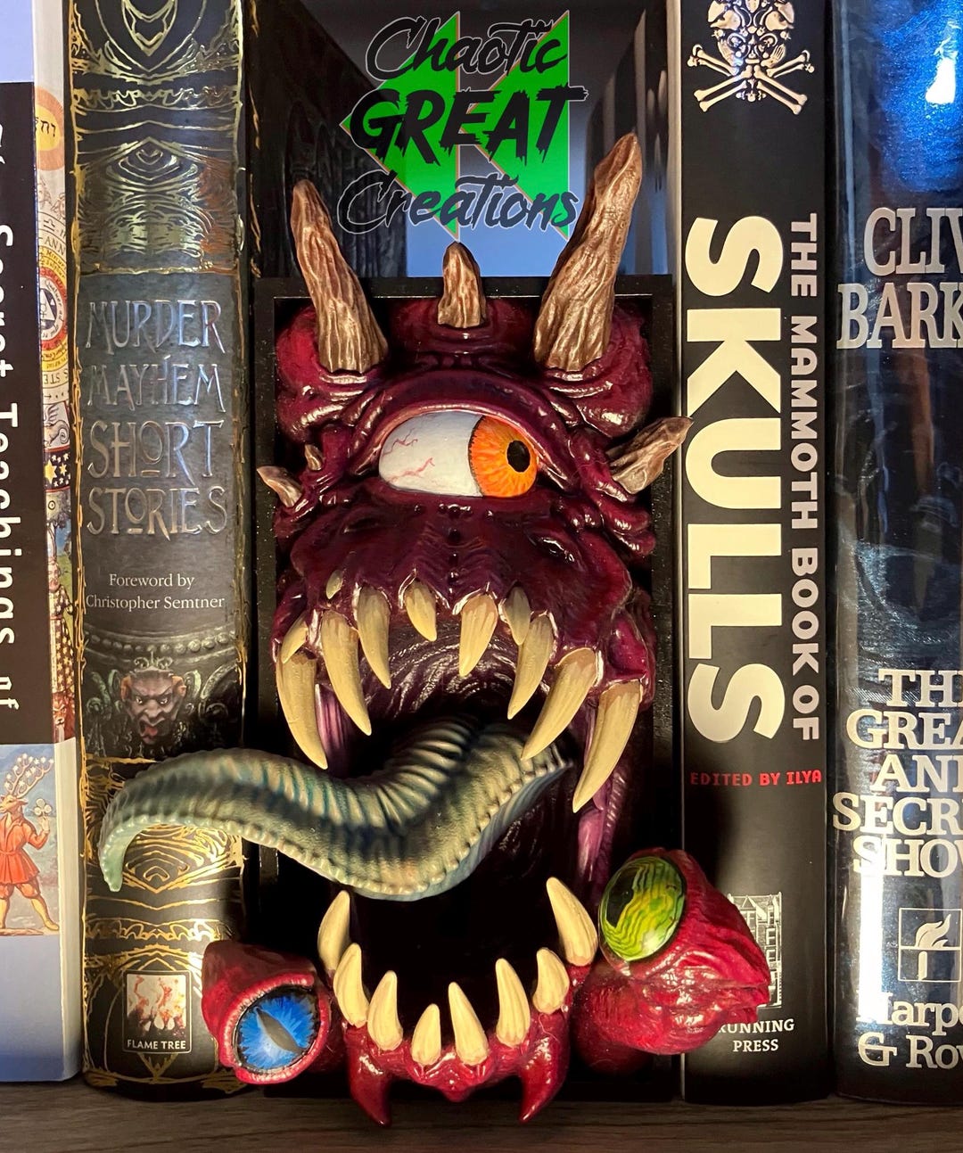 Beholder Book Nook Fantasy Creature Decor Item - 3D Printed With Eco ...