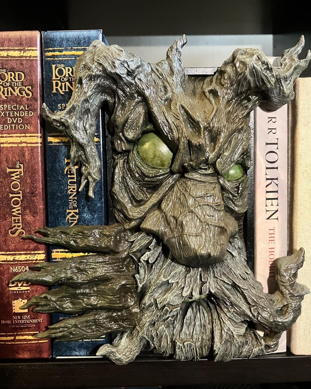 Tree Ent Book Nook / Treant Bookshelf Decor 3D Printed With Eco-resin ...