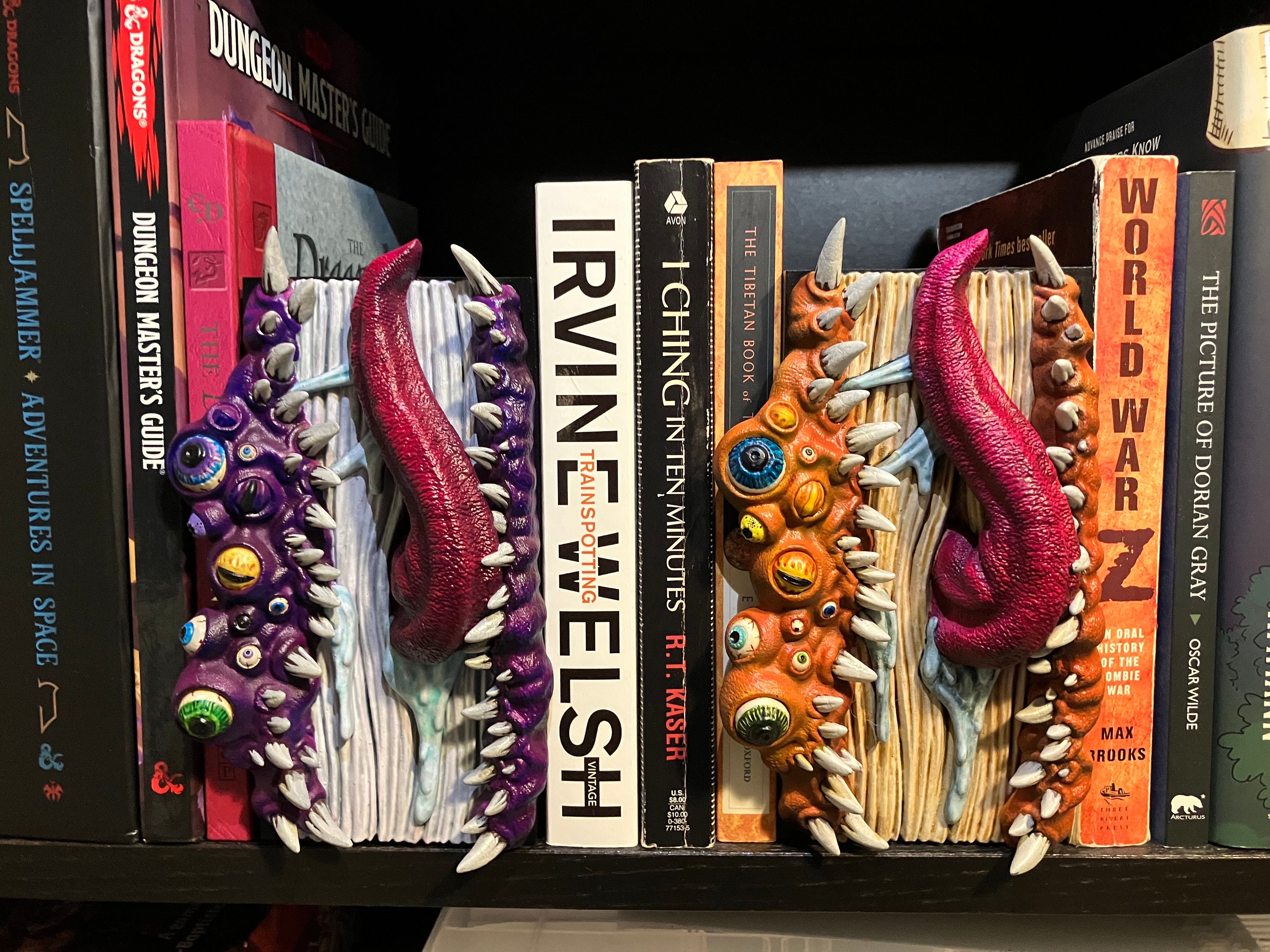 Mimic Book Nook 3D Printed With Eco-resin and Hand-painted - Etsy