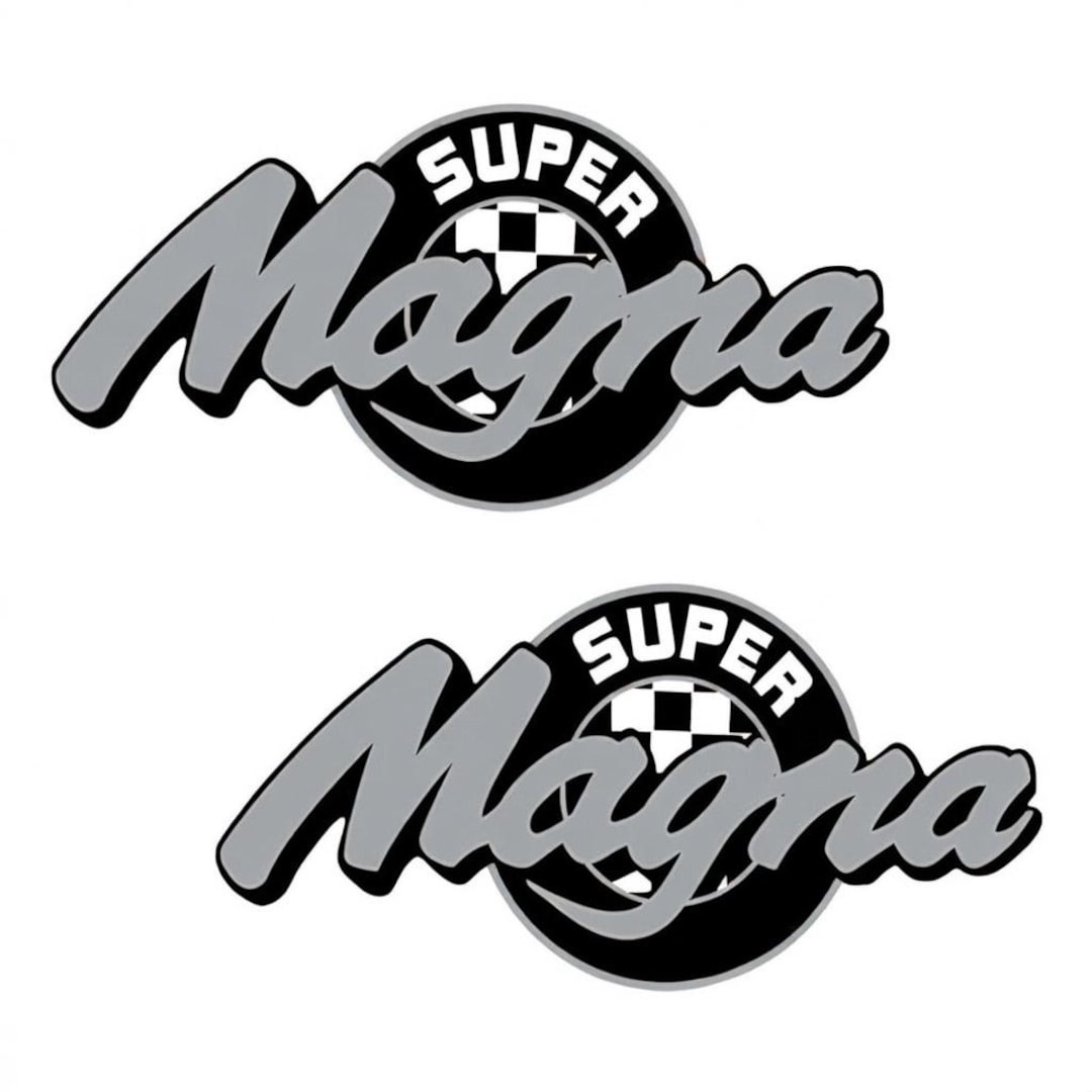 Honda Super Magna VF700/VF750 Motorcycle Fuel Tank Decals - 1987-1988 ...