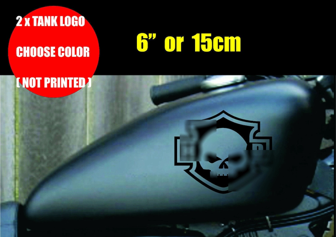 Harley.d Gas Tank STICKER TANK Logo Decal Motorcycle Tank - Etsy