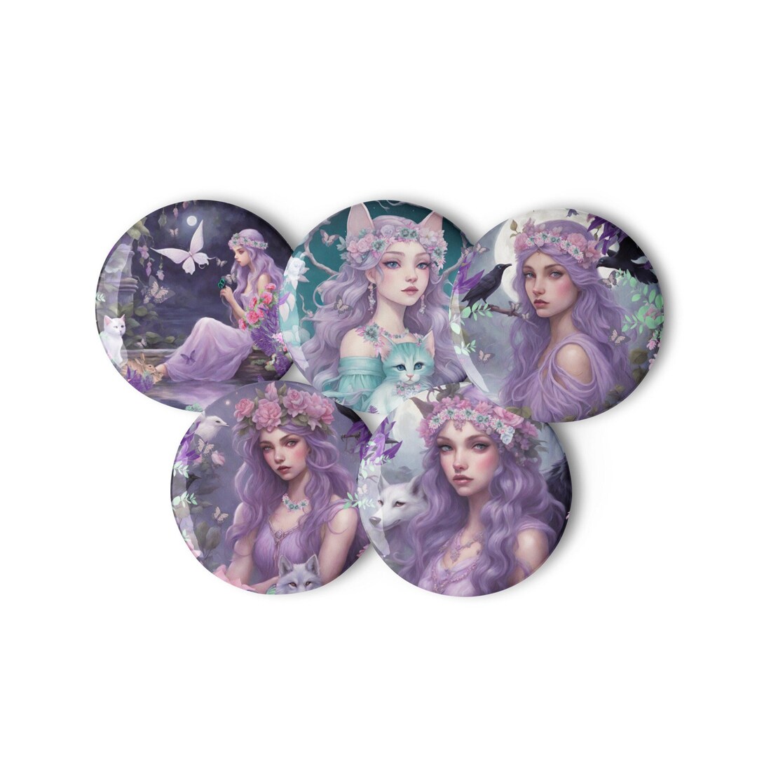 Pin Set Pastel Fairies 26-30 Sprinkle Whimsy Everywhere You Go: Pastel ...