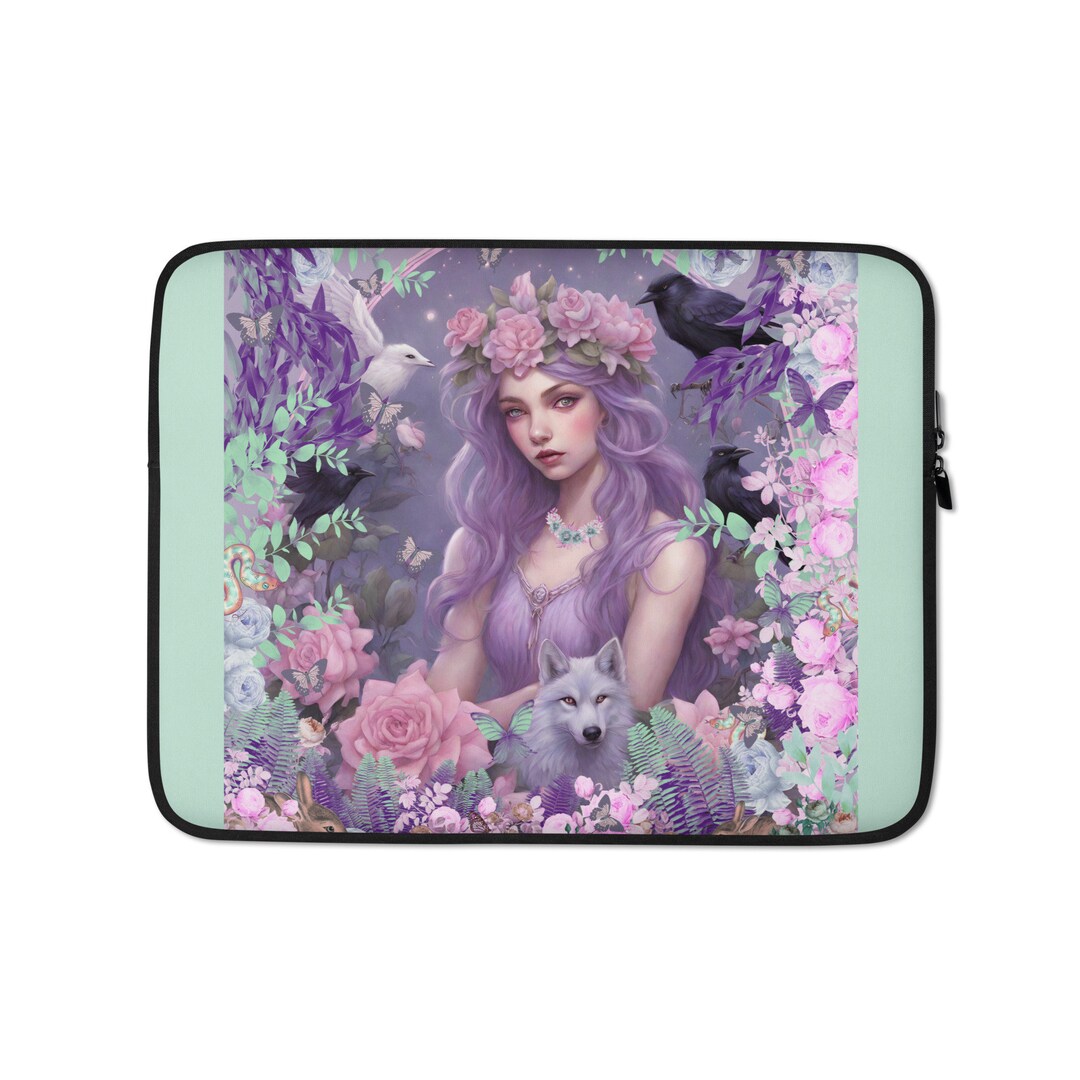 Pastel Fairy28 Aero Bluegreen Laptop Sleeve - Etsy