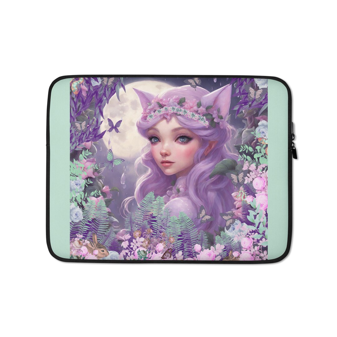 Pastel Fairy #9 Aero Bluegreen Laptop Sleeve | Step Into a Dreamy ...