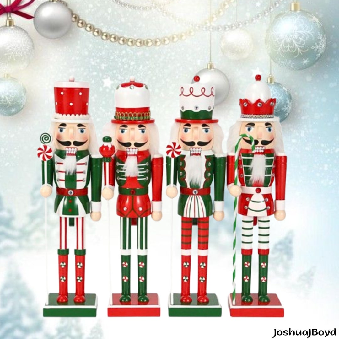 Christmas Nutcracker Wooden Doll With Several Uses for Photo - Etsy