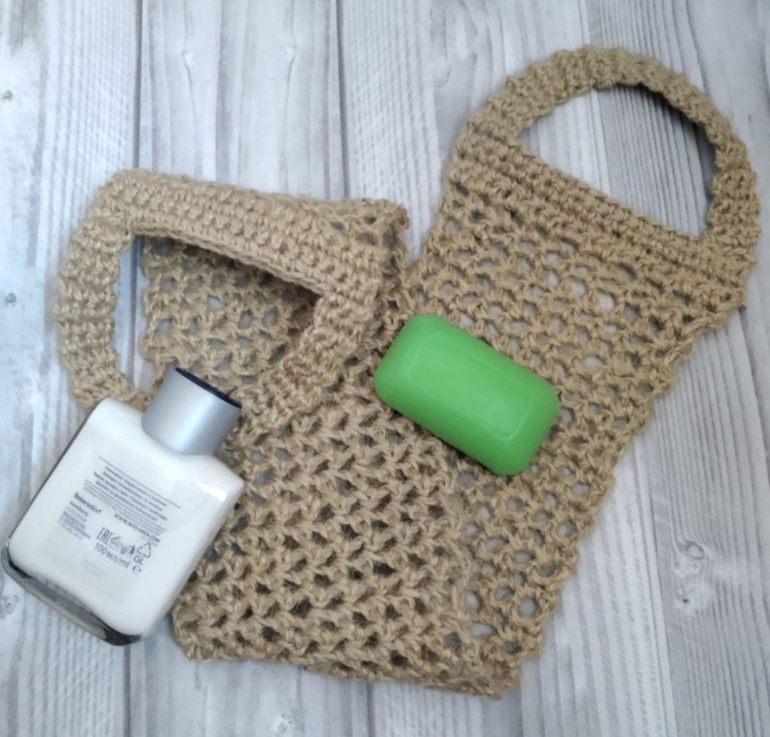 Natural Jute Back Scrubber With Handles Rejuvenate Your Skin With an ...