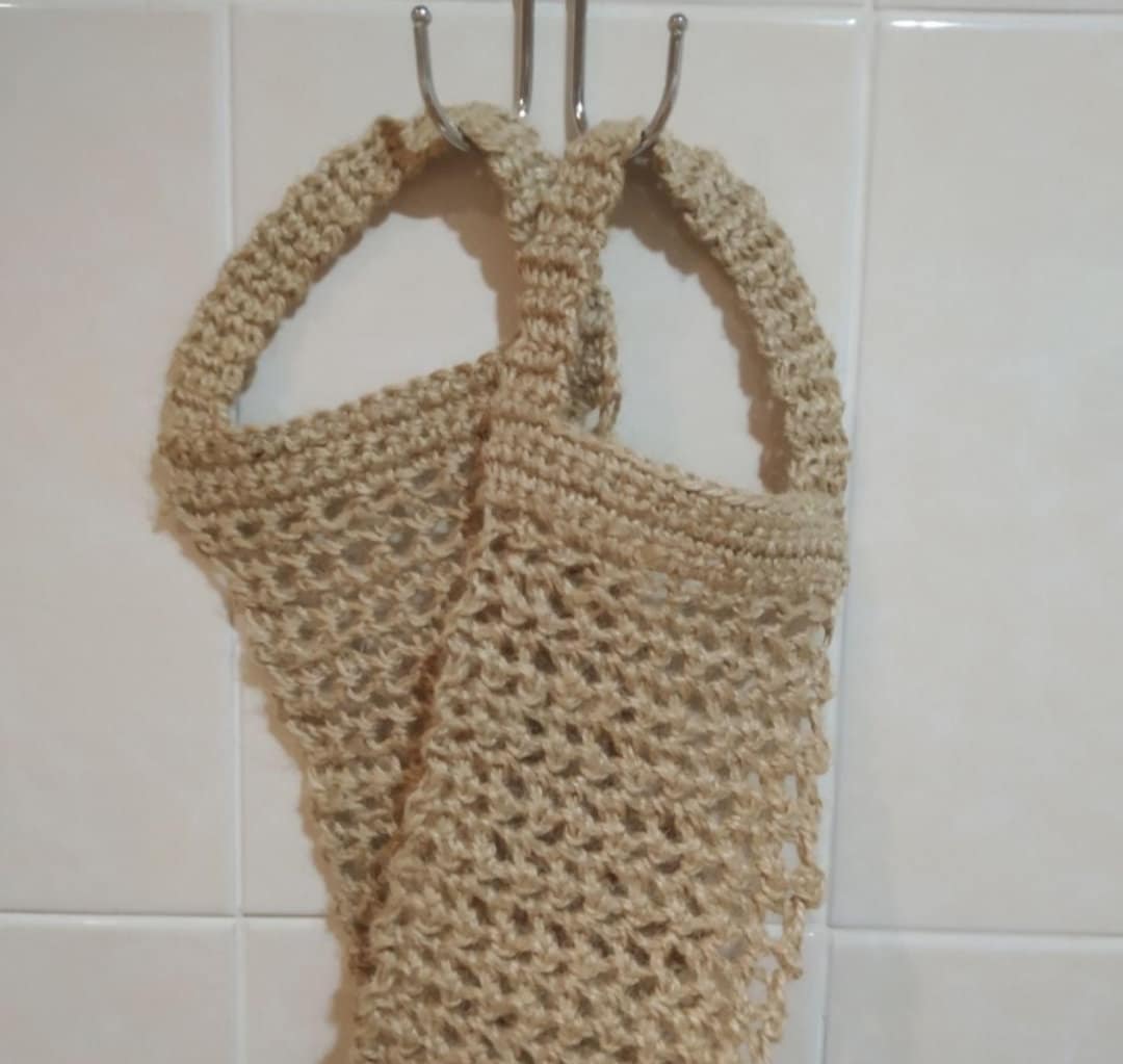 Natural Jute Back Scrubber With Handles Rejuvenate Your Skin With an ...