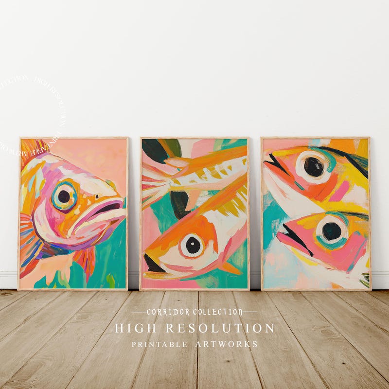 Fish Art - Etsy