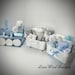 NAPPY CAKE Train Baby Hamper, Blue & White With Optional Extra ...
