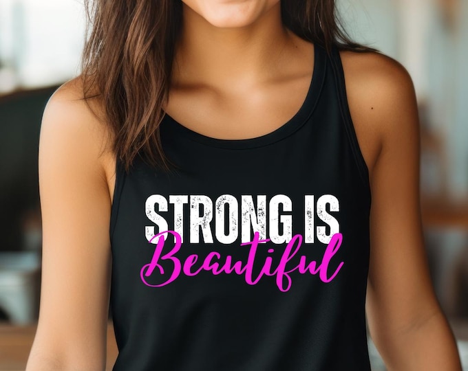 Find Your Strong Tank Top, Inspirational Tank Top, Racerback Tank Tops ...