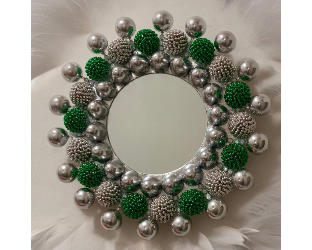 Round Mirror Wall Art, Decorative Mirror for Wall, Modern Mirror for ...