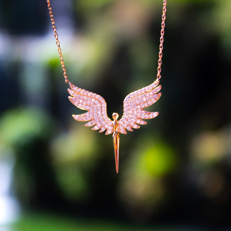 Handmade Sterling Silver Archangel Angel, Archangel Michael Pendant ...
