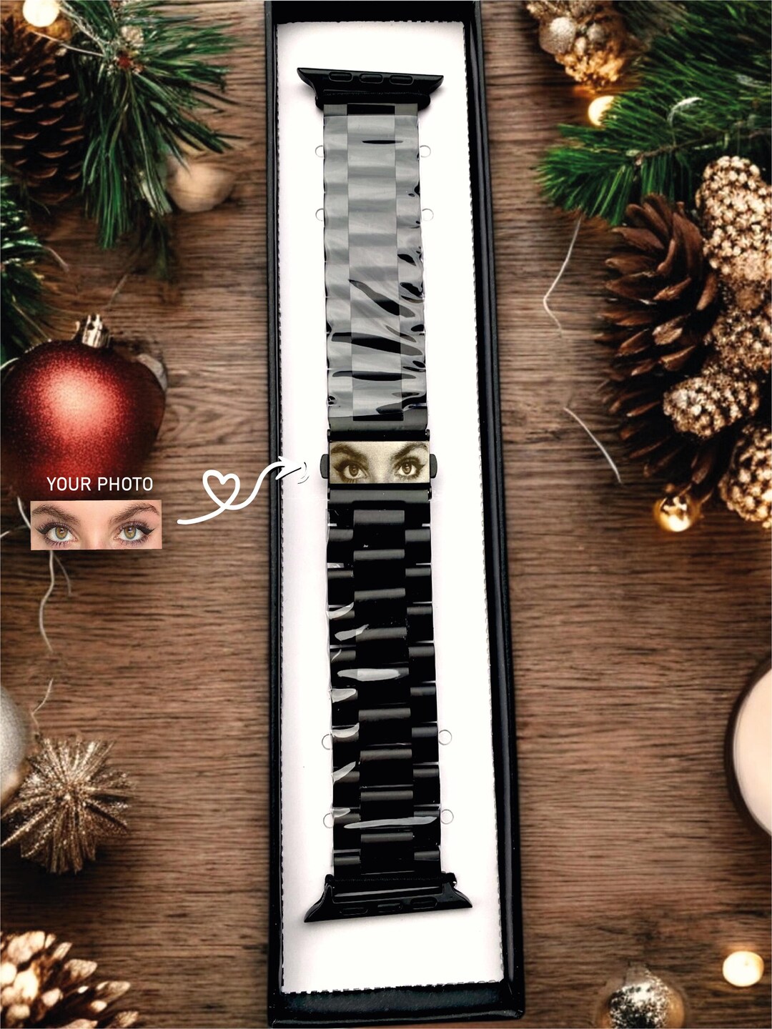 Personalized Eye Engraved Watch Band, Custom Eye Engraved Strap ...