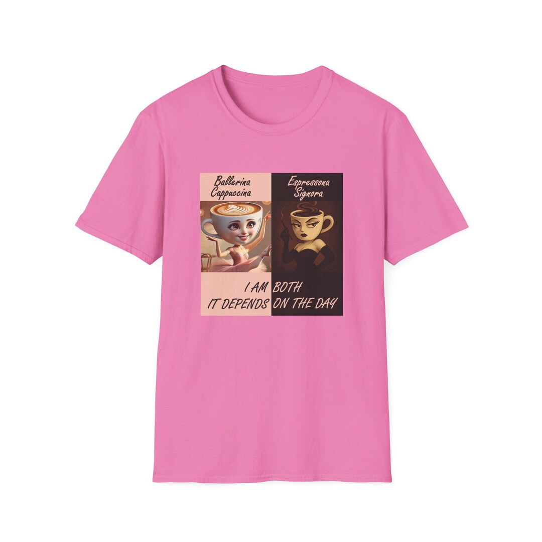 Espressona Signora / Ballerina Cappuccina Original T-shirt, Cute ...