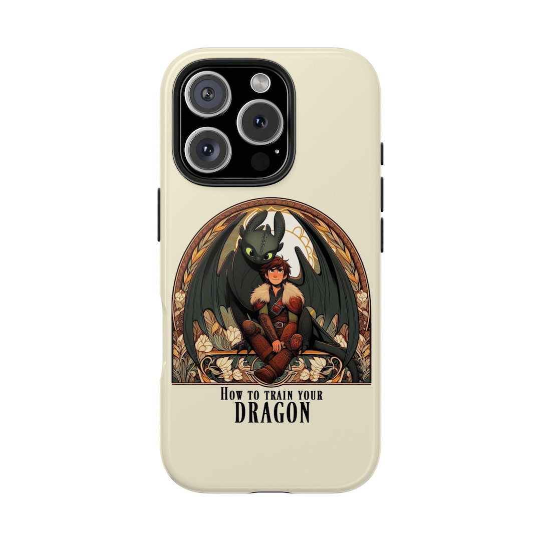 DRAGON RIDER and His Lovely Dragon Tough Phone Cases, Really Beautiful ...