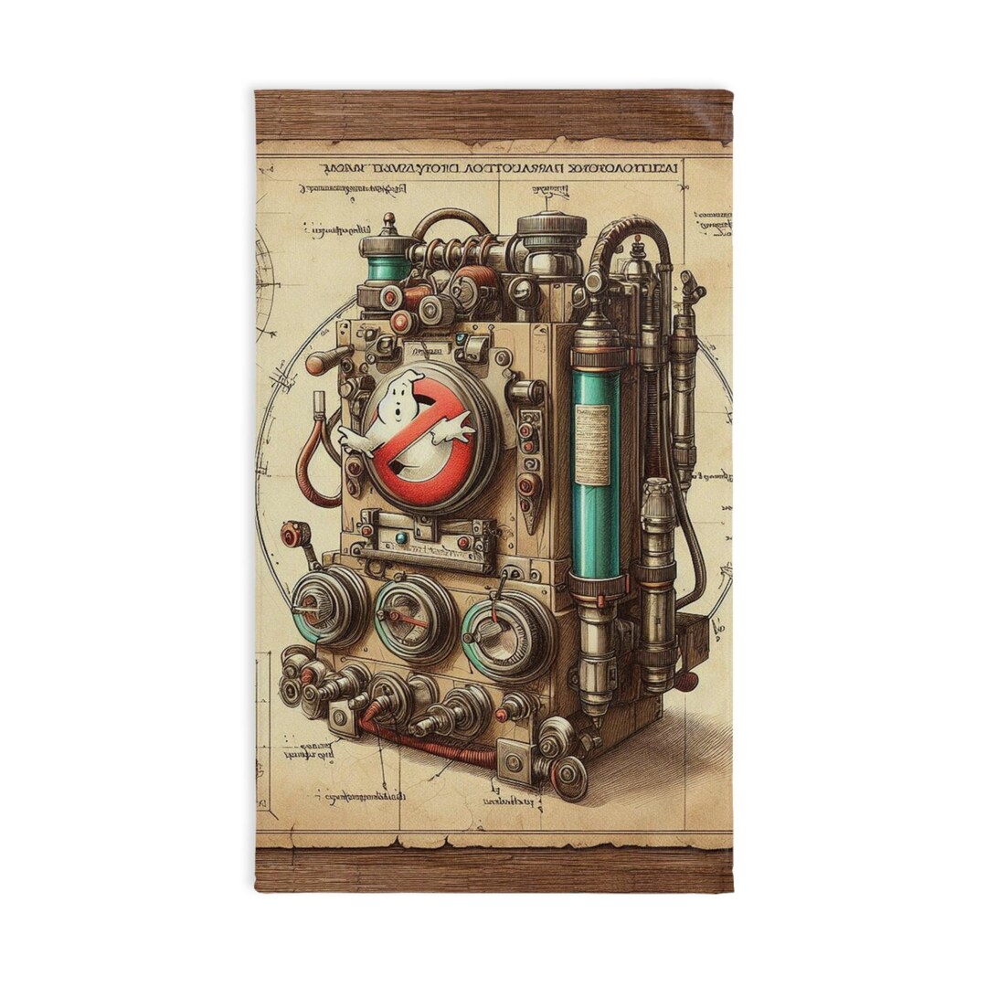 STEAMPUNK PROTON PACK Exclusive Hand Towel, Steampunk Ghost Busting ...