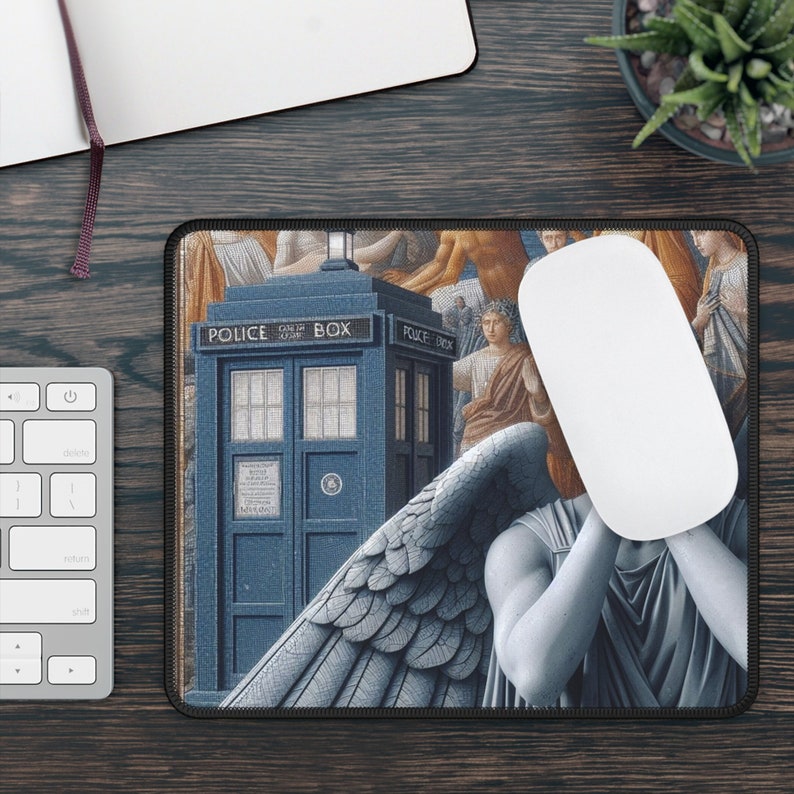 WEEPING ANGEL Exclusive Mouse Pad, Beautiful Weeping Angel Roman Mosaic ...
