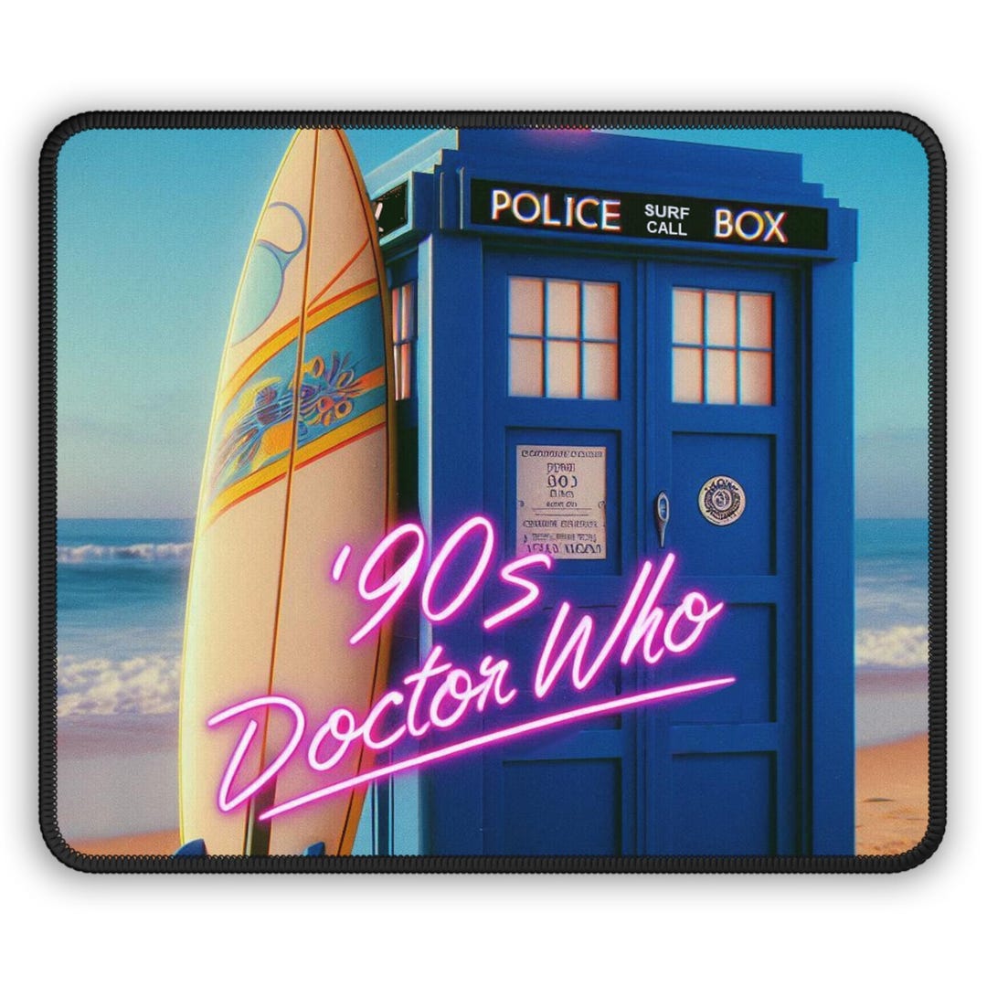 NOSTALGIC NINETIES DOCTOR Exclusive Mouse Pad, Dr Who Beautiful Mouse ...
