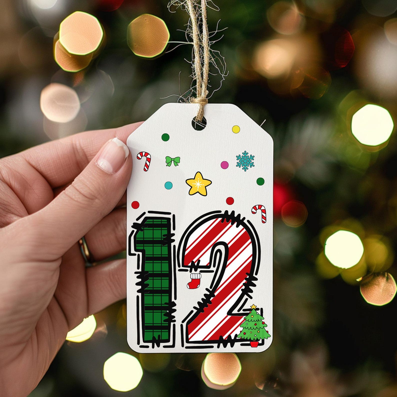 Christmas Countdown Advent Calendar Kids 25 Days of Christmas Bookvent ...