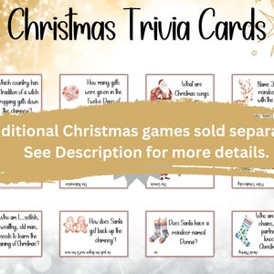 Christmas 5 Second Game, Christmas Party Game, Games for Christmas ...