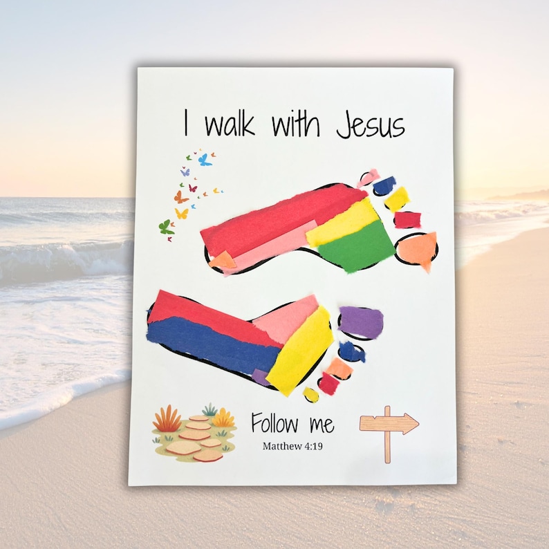 Sunday School Craft Preschool Bible Activity Childrens Church School ...