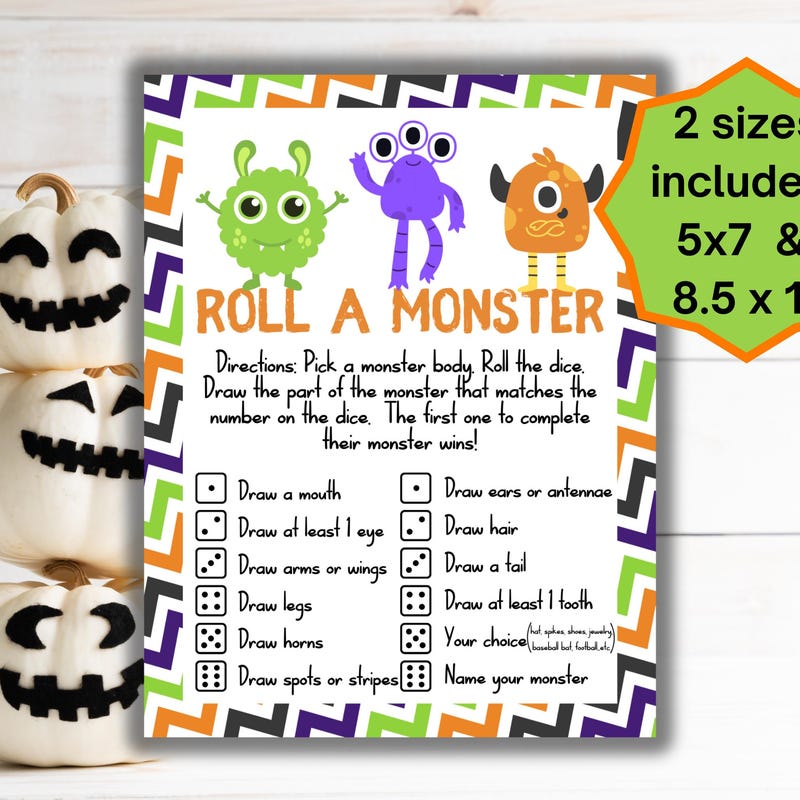 Roll and Draw Fall - Etsy UK