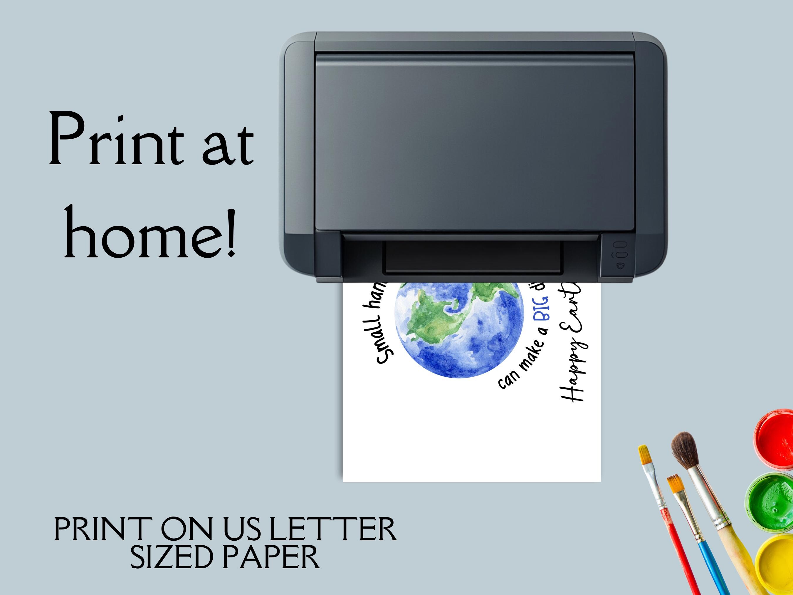 Earth Day Handprint Art Craft for Homeschool Activity Earth Day ...