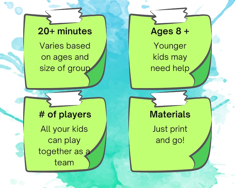 Escape Room for Kids, Printable Escape Room Kit, Wilderness Camp Escape ...