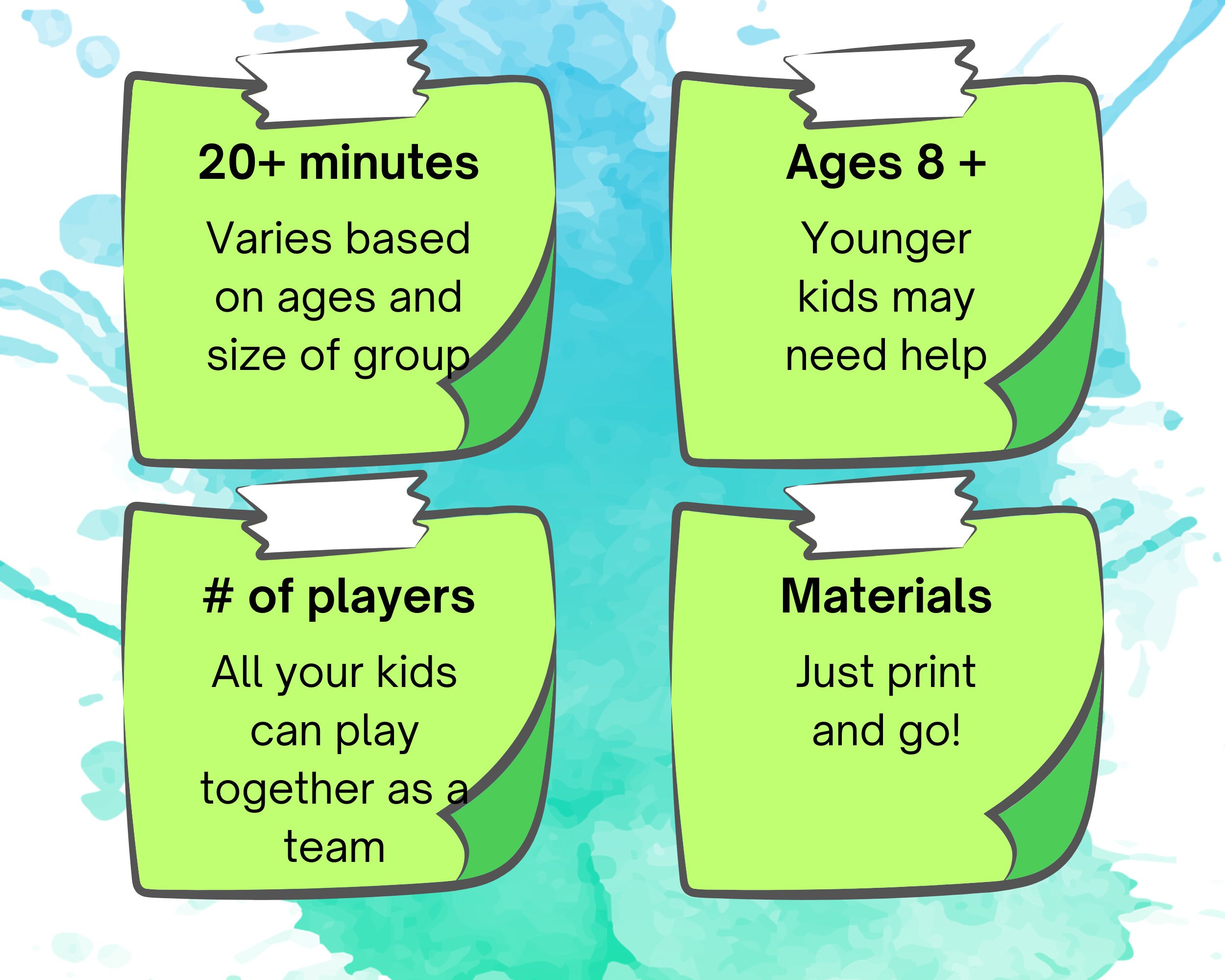 Escape Room for Kids, Printable Escape Room Kit, Wilderness Camp Escape ...