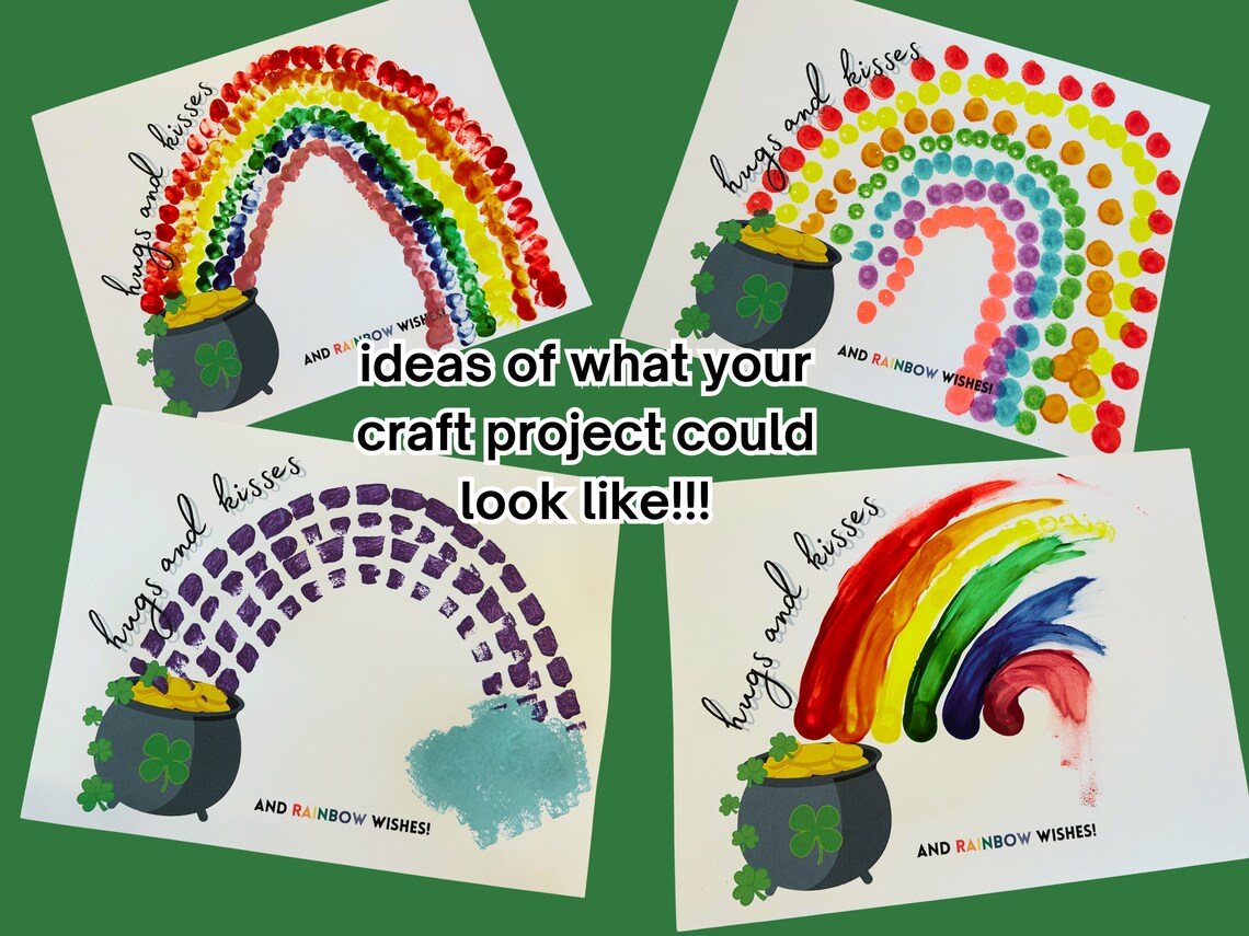 St Patrick's Day Handprint Craft for Preschool, St Patrick Homeschool ...