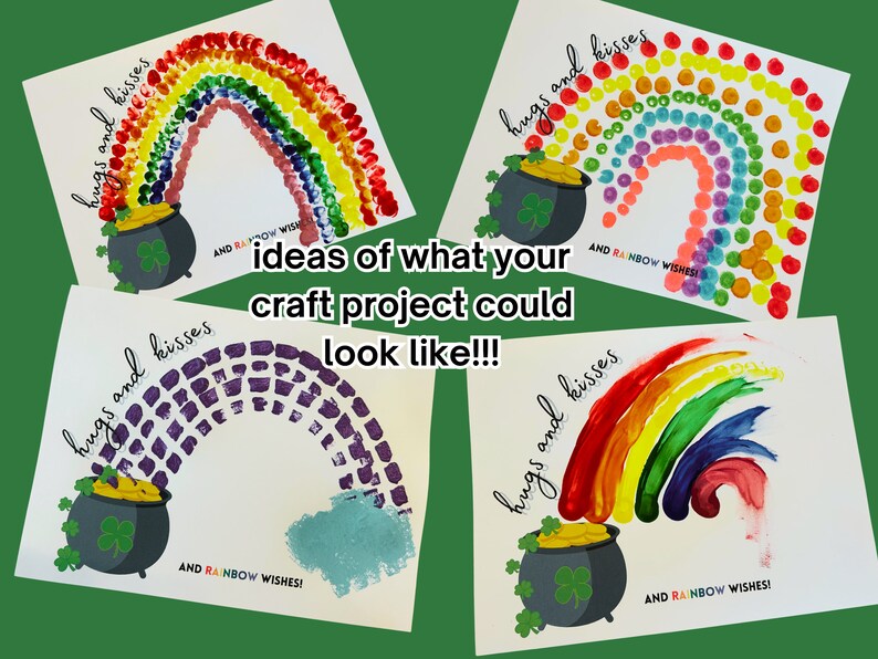 St Patrick's Day Handprint Craft for Preschool, St Patrick Homeschool ...