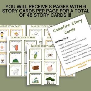 Kids Camping Games Bundle Summer Activities Camping Bingo Camping ...