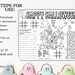 Halloween Placemat, Halloween Coloring Activity Placemat, Halloween ...