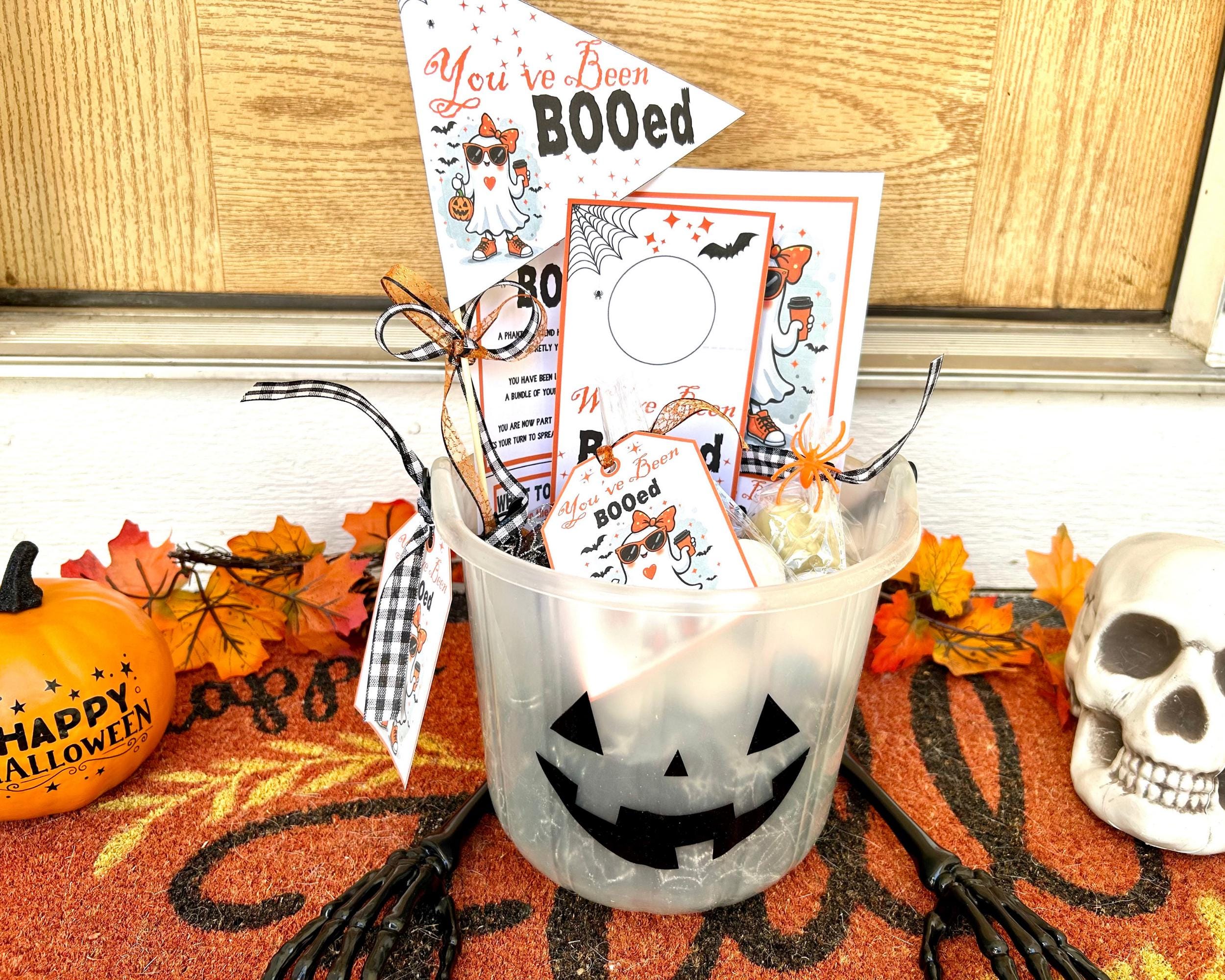 You've Been Booed Kit, Halloween Boo Basket, Boo Basket Tag, Boo Box ...