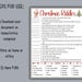 Christmas Riddles Game Christmas Trivia Christmas Jokes Kids Printable ...