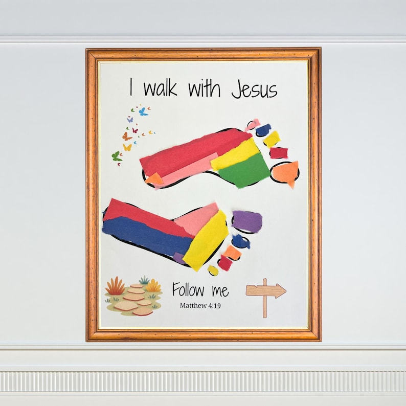 Sunday School Craft Preschool Bible Activity Childrens Church School ...