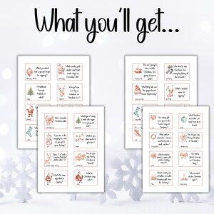 Christmas Trivia Cards, Christmas Trivia Games for a Group, Christmas ...
