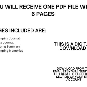 Camping Journal, Adventure Journal, RV Travel Journal, Travel Journal ...