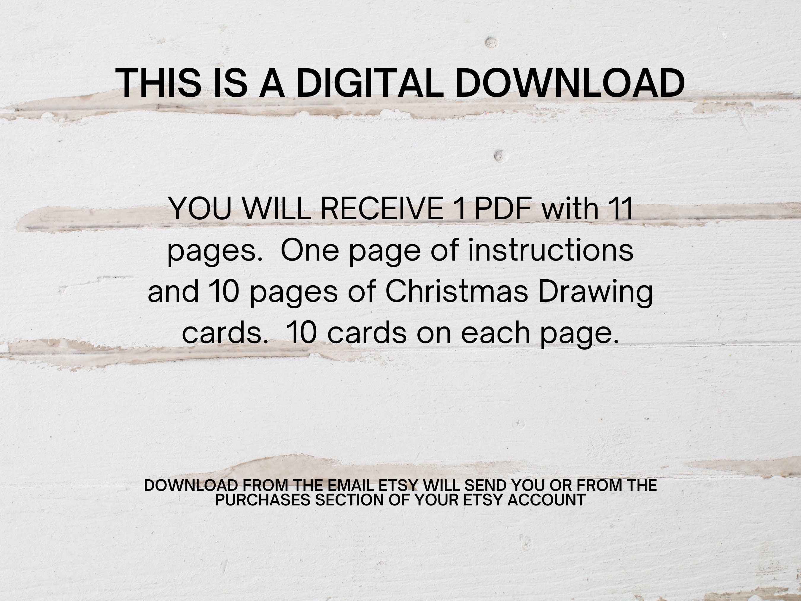 Christmas Picture Drawing Game, Christmas Drawing Card Game, Christmas ...