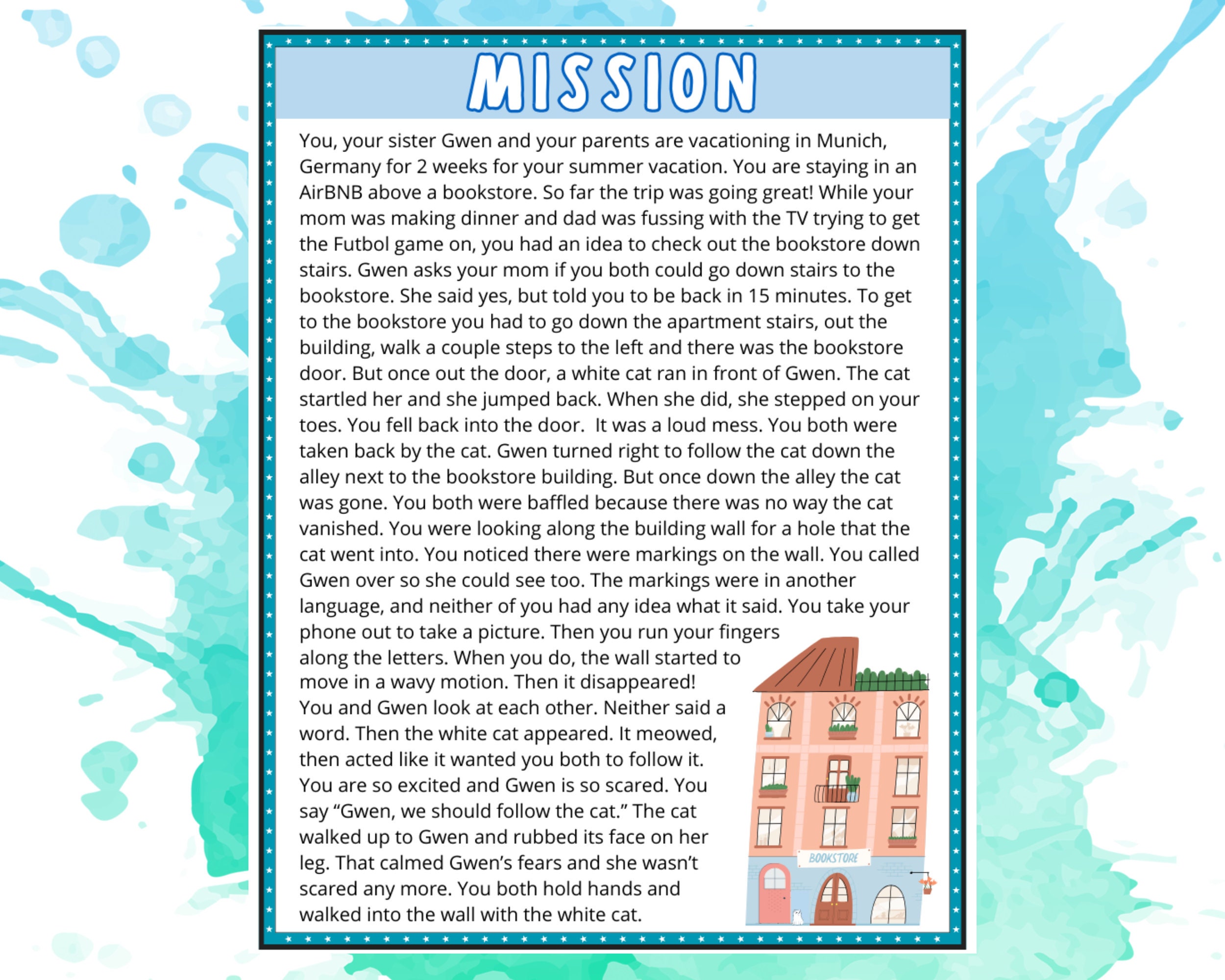 Escape Room for Kids, Printable Escape Room Kit, Library Escape Room ...