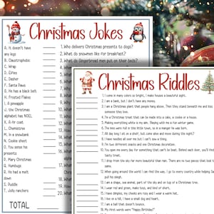 Christmas Riddles Game, Christmas Jokes for Kids, Christmas Trivia ...