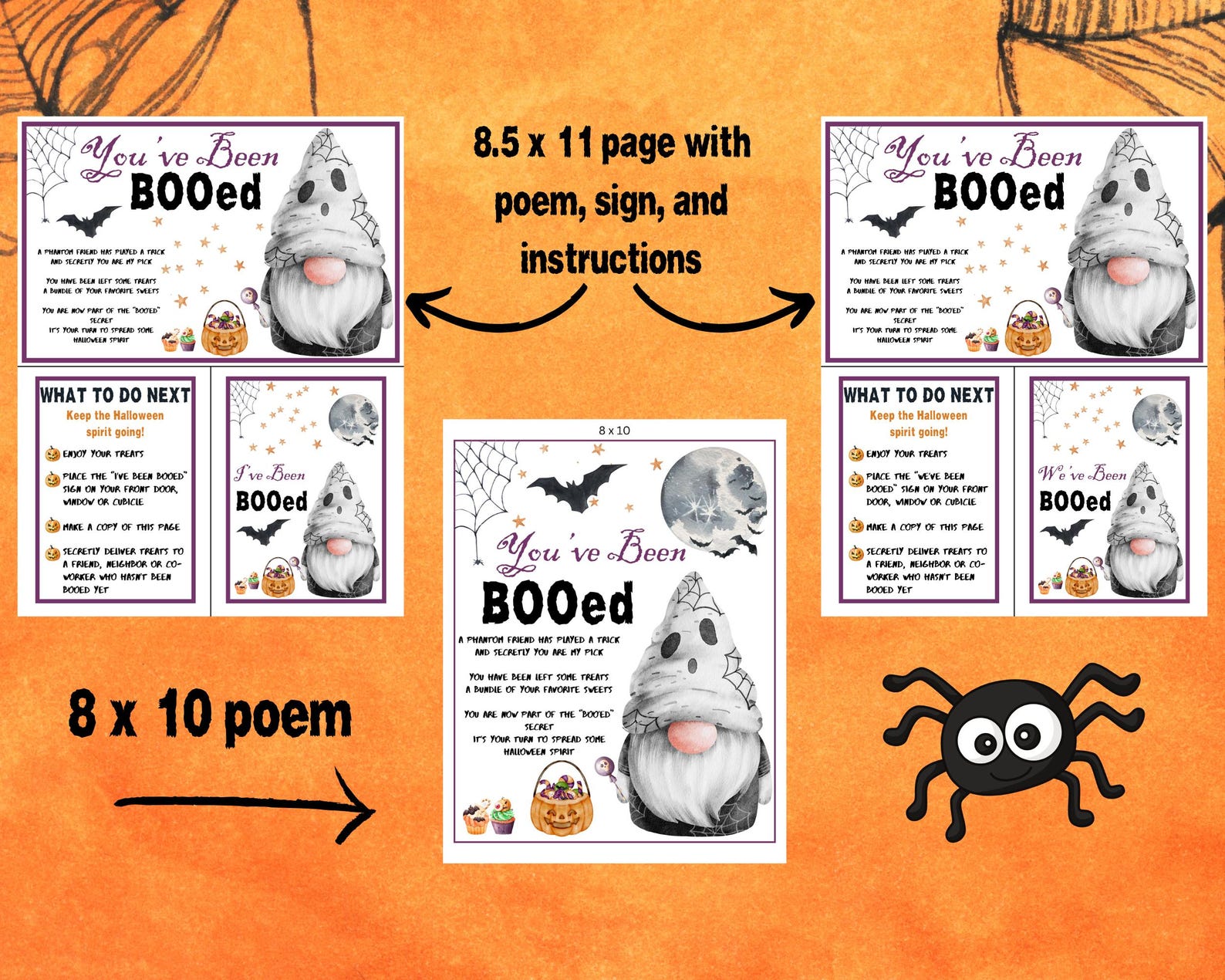You've Been Booed Kit, Halloween Boo Basket, Boo Basket Tag, Boo Box ...