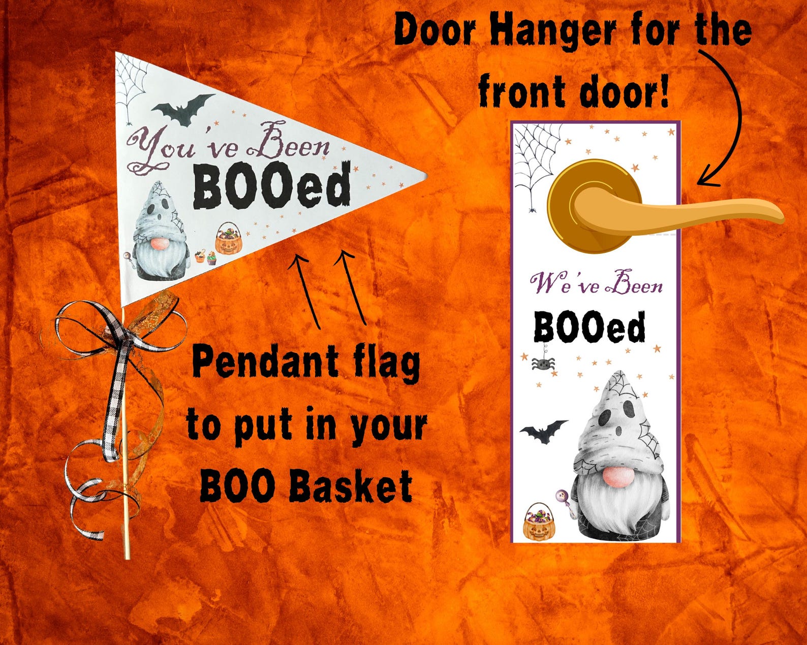 You've Been Booed Kit, Halloween Boo Basket, Boo Basket Tag, Boo Box ...