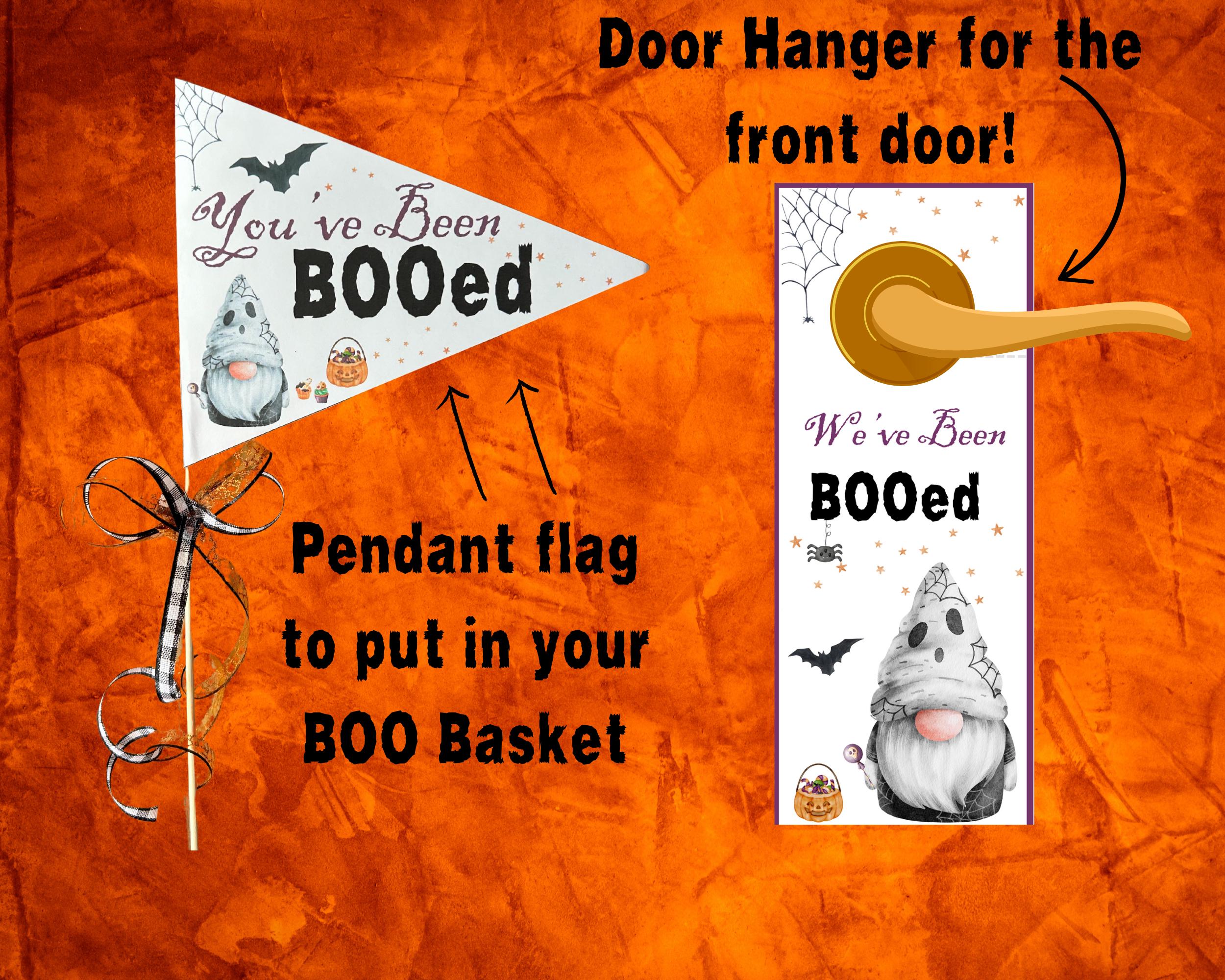 You've Been Booed Kit, Halloween Boo Basket, Boo Basket Tag, Boo Box ...