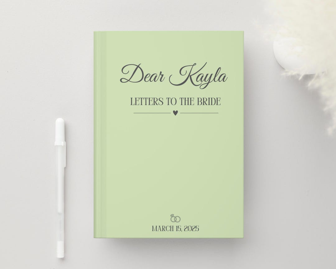 Letter to the Bride Book Gift From Bridesmaids Book for Bride Gift From ...