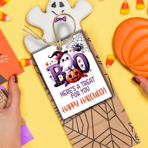You've Been Booed Tag Printable, Boo Basket Tag, Boo Tags, Halloween ...