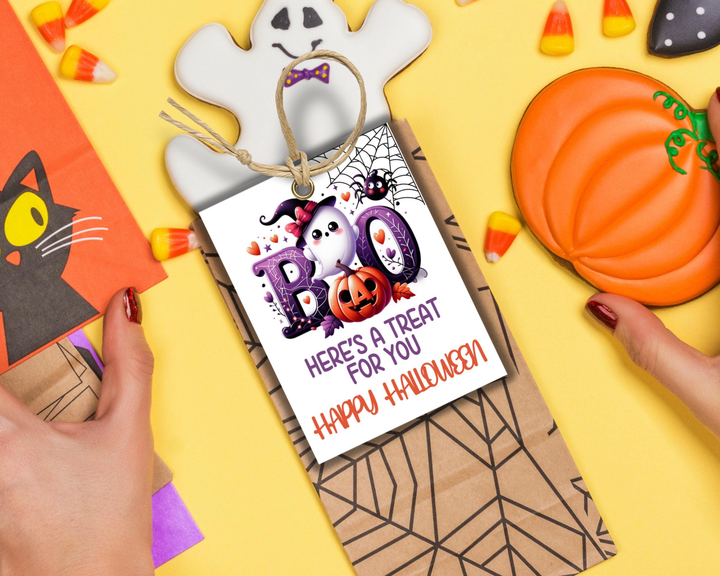 You've Been Booed Tag Printable, Boo Basket Tag, Boo Tags, Halloween ...